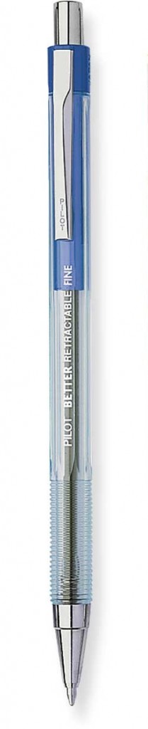 Pilot Better Retractable BallPoint Pen Blue Fine | Pen Lovers Paradise