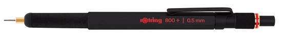 Rotring 800 Mechanical Pencil + Stylus Hybrid Black 0.5mm - Pens ...