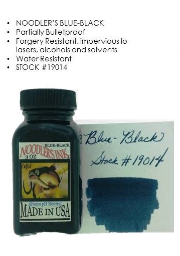 Noodlers Ink Blue-Black