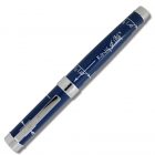 ACME BLUEPRINT ROLLER BALL PEN ~ blueprint style finish blue-white