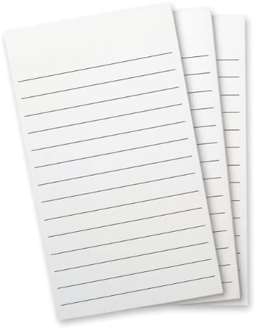 Wellspring Flip Note Lined Pad Refill 3-pad Pack