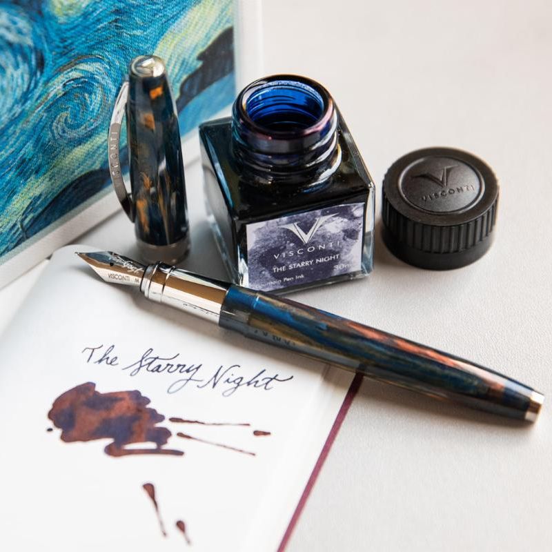 VISCONTI VAN GOGH 30ml INK DEEP BLUE-STARRY NIGHT
