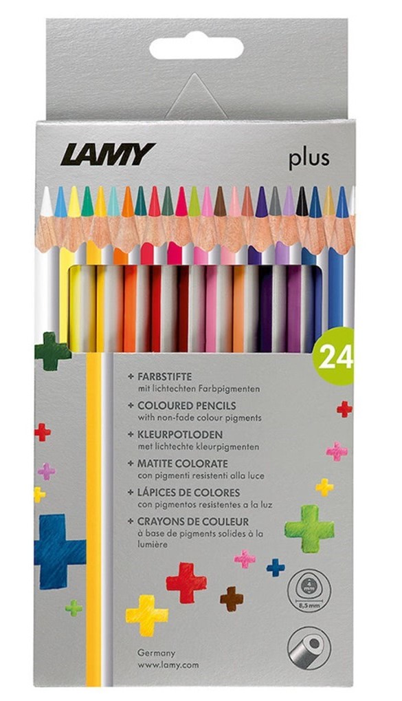 LAMY PLUS COLOR PENCILS CB BOX 24PC