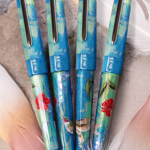 BENU HARMONY OF THE HUMMINGBIRD EUPHORIA FOUNTAIN PEN