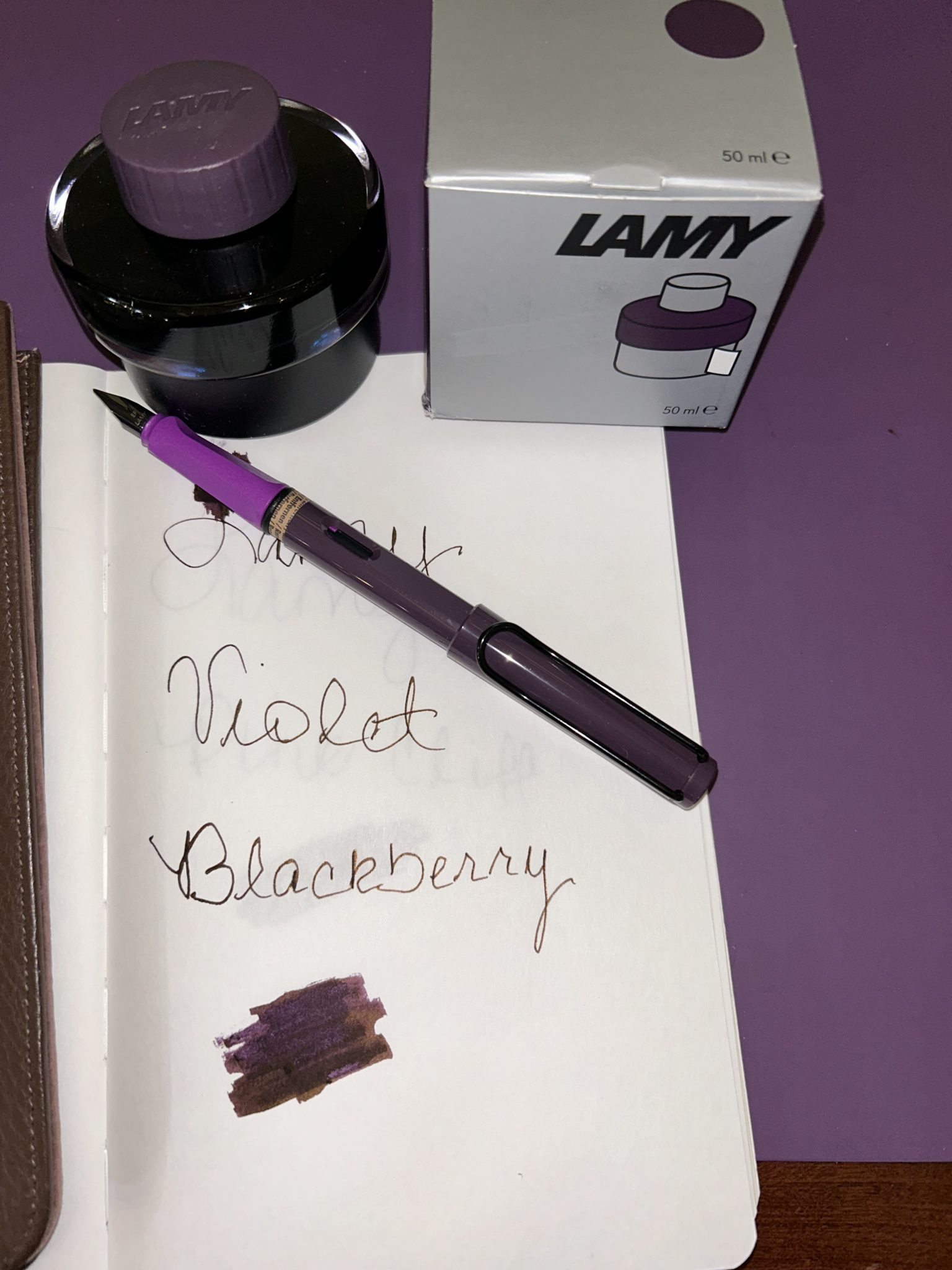 Lamy Violet Blackberry T10 Fountain Pen Ink Cartridge
