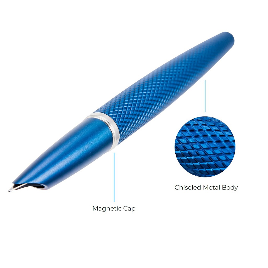 DIPLOMAT VIPER FOUNTAIN PEN BLUE