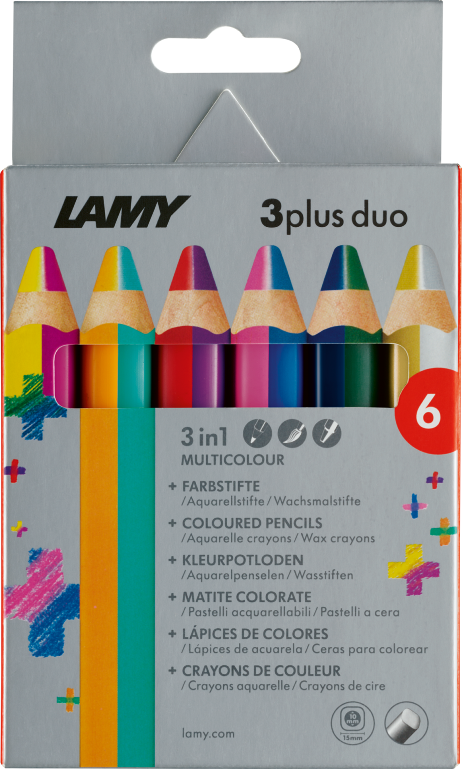 LAMY 3PLUS COLOR PENCILS DUO
