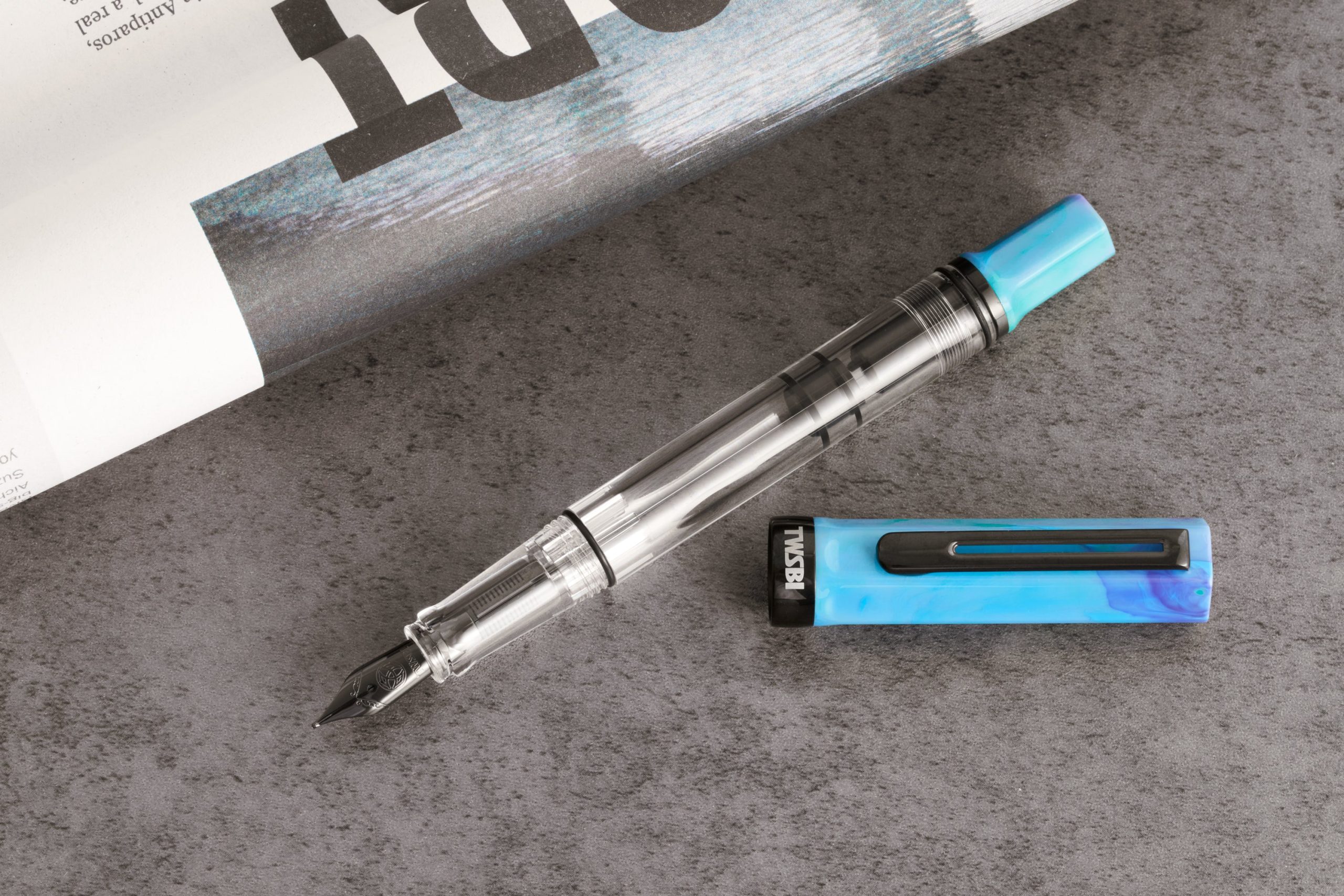 TWSBI ECO COSMO W/ONYX FOUNTAIN PEN